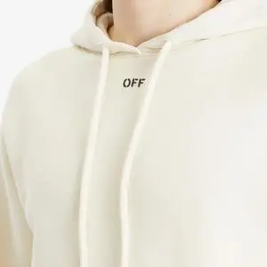 Off-White Cloud Arrow Regular Hoodie - White Asparagus