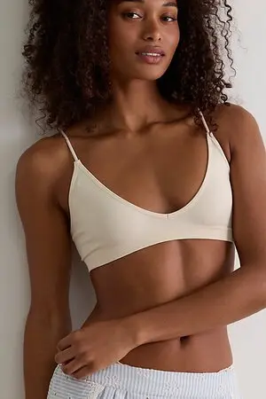 Free People Barely There T-back Bralette - Tea