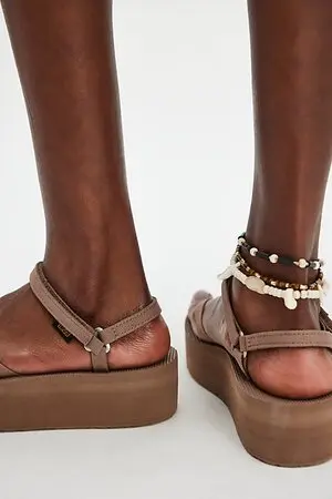 Teva Flatform Slim Sandals - Caribou