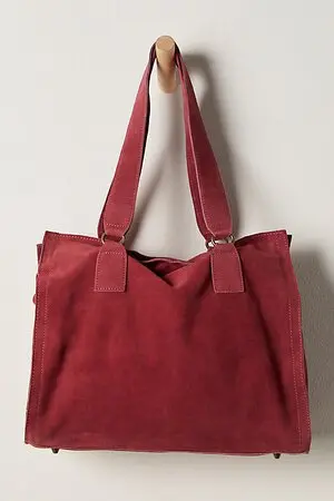 Free People Salma Suede Tote Bag