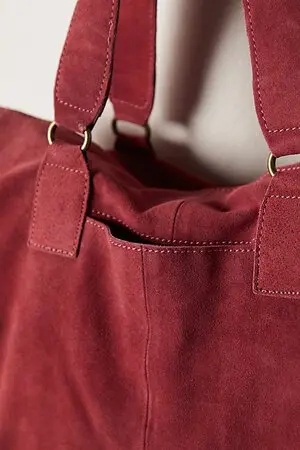 Free People Salma Suede Tote Bag