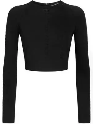 Dolce & Gabbana Long Sleeve Performance Tops For Women