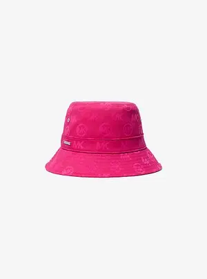 Michael Kors Logo Embossed Bucket Hat - Pink