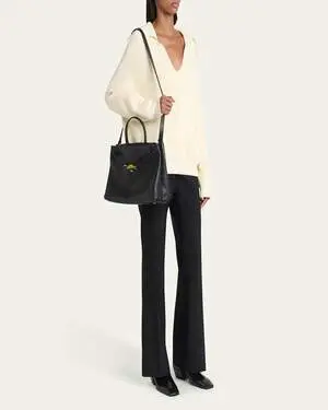 Bottega Veneta Ciao Ciao Medium Top-handle Bag - Black