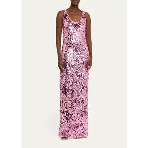 Simkhai Bex Sequined Maxi Dress - Ivory