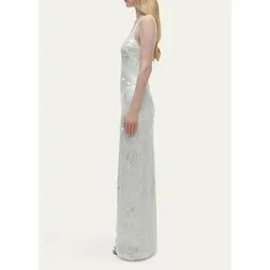 Simkhai Bex Sequined Maxi Dress - Ivory