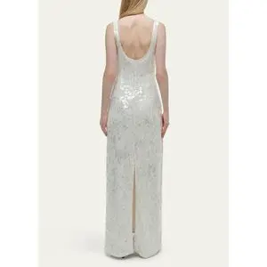 Simkhai Bex Sequined Maxi Dress - Ivory
