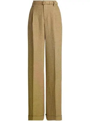 Ralph Lauren Dogtooth-pattern Trousers
