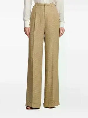 Ralph Lauren Dogtooth-pattern Trousers
