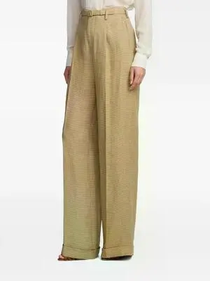 Ralph Lauren Dogtooth-pattern Trousers