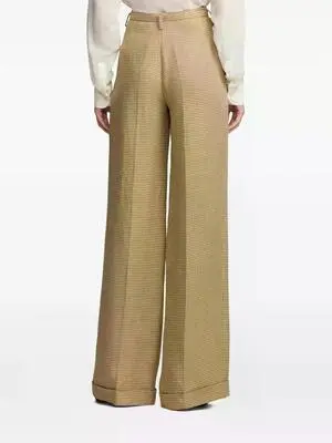 Ralph Lauren Dogtooth-pattern Trousers
