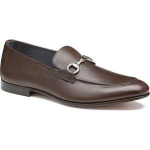 Johnston & Murphy Collection Taylor Bit Loafer - Brown Italian Calfskin