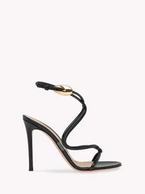 GIANVITO ROSSI Jungle Mamba Sandals - Black