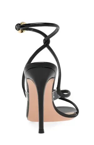 GIANVITO ROSSI Jungle Mamba Sandals - Black