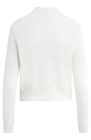 FAVORITE DAUGHTER The Whitney Mock Neck Sweater - Ivory