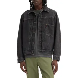 Men's Pleated Trucker Jackets