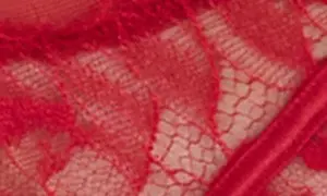 ETAM Mascarade Culotte Tulle & Lace Panties - Red