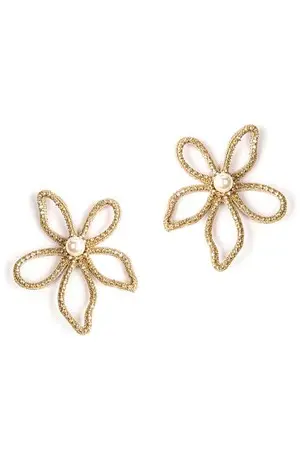 Deepa Gurnani Felicity Drop Earrings