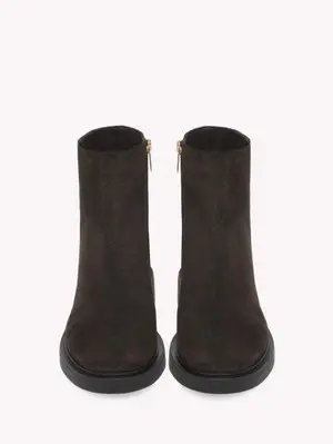 GIANVITO ROSSI Lexington Ankle Boot - Brown