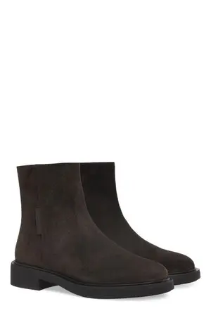 GIANVITO ROSSI Lexington Zip Up Boots - Brown