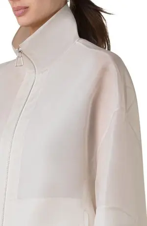 Akris Philia Panama Silk Organza Jacket