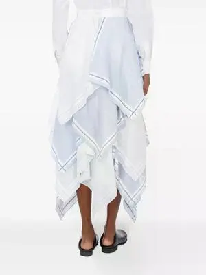 Moschino Asymmetric Maxi Skirt