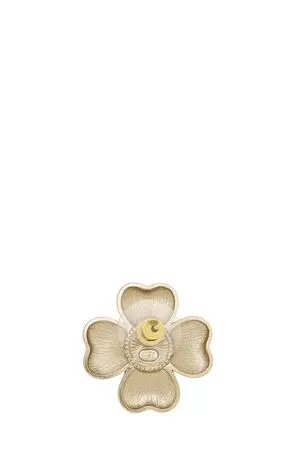 Chanel Flower Earrings - Gold