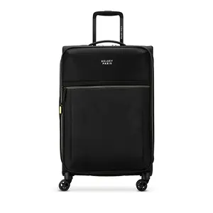 DELSEY PARIS Brochant 3 24-inch Expandable Spinner Suitcase - Deep Black