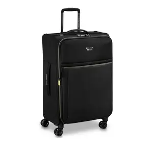 DELSEY PARIS Brochant 3 24-inch Expandable Spinner Suitcase - Deep Black