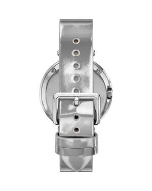 Tory Burch Pierced Two Hand Stainless Steel Watch - Silver/silver