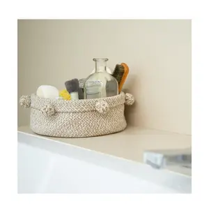 LORENA CANALS Tray Basket - Natural + Light Brown