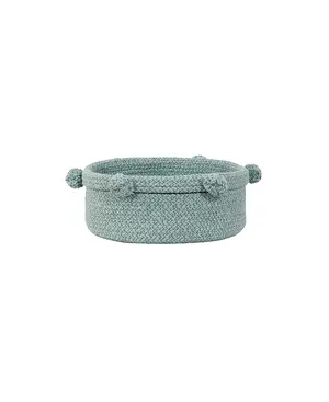 LORENA CANALS Tray Basket Vintage Blue + Dark Green