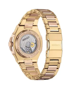 Citizen Series 8 Gmt Watch - Black/gold