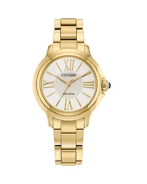 Citizen Eco Drive Classic Ceci Watch - White/gold