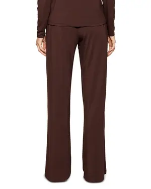 Eberjey Gisele Everyday Straight Leg Pants - Chocolate