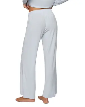 Eberjey Gisele Everyday Straight Leg Pants - Ice Blue