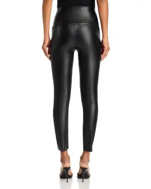 Norma Kamali Faux Leather Long Leggings