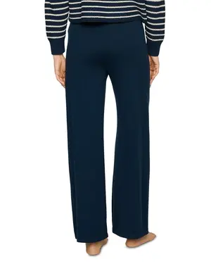 Eberjey Fine Gauge Sweater Pants - Navy