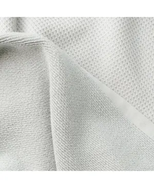 Cozy Earth Waffle Bath Towels, Set Of 2 - Light Grey