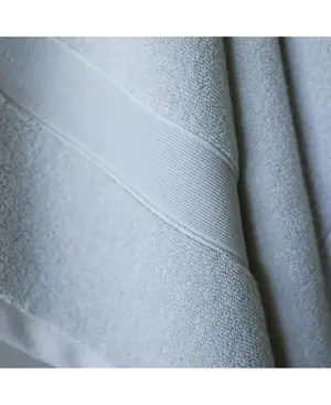 Cozy Earth Luxe Bath Towels, Set Of 2 - Light Grey
