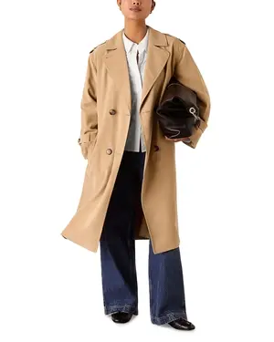 Whistles Petites Riley Trench Coat