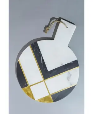 GAURI KOHLI Campania Marble Cheese Board