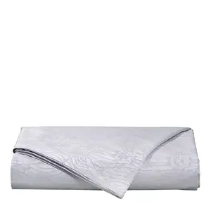 DEA LUXURY LINENS Dea Palm Beach Tc Pelago Jacquard Duvet Cover, Queen - Iceblue
