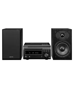 DENON D-m41 Hi-fi System With Cd, Bluetooth, And Am/fm Tuner - Black