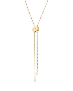 Ettika Ettika Liquid Lux Bolo Necklace Gold