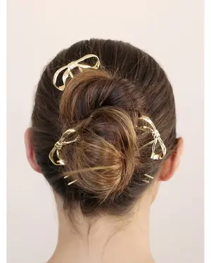 Ettika Organica Bow Hair Pin