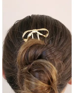 Ettika Organica Bow Hair Pin