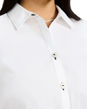 Foxcroft Kelly Stretch Shirt - White