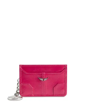 Zadig&Voltaire Sunny Pass Leather Card Holder - Podium