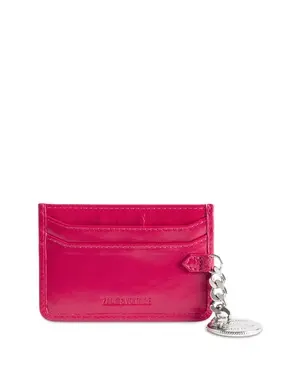 Zadig&Voltaire Sunny Pass Leather Card Holder - Podium